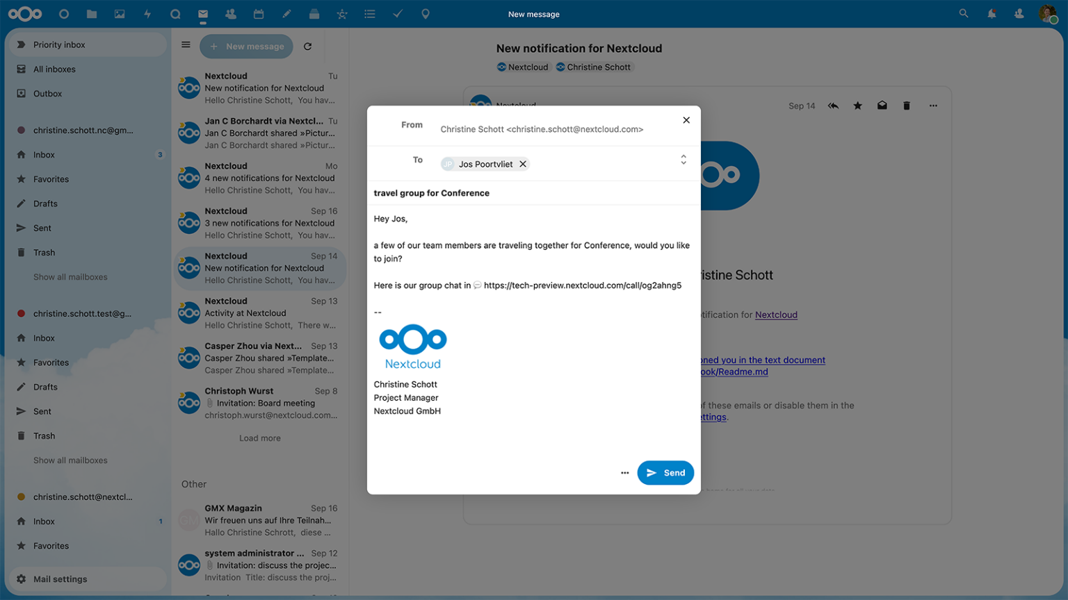 Groupware - Nextcloud