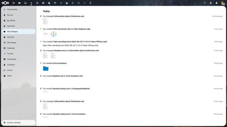 Nextcloud - Self-hosted cloud storage software for home users