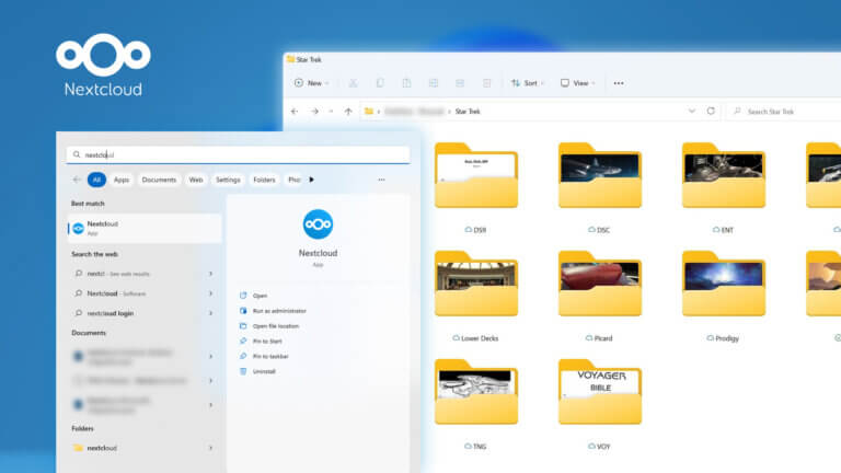 Nextcloud features that put you in control