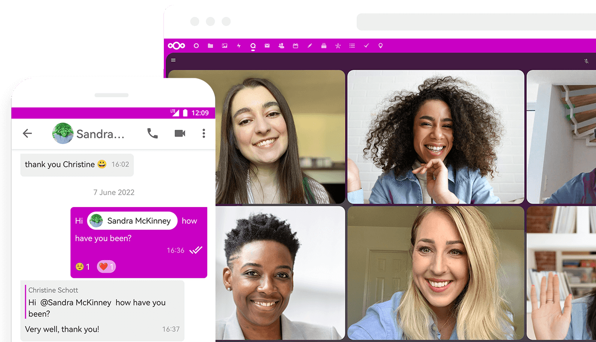 Nextcloud features that put you in control