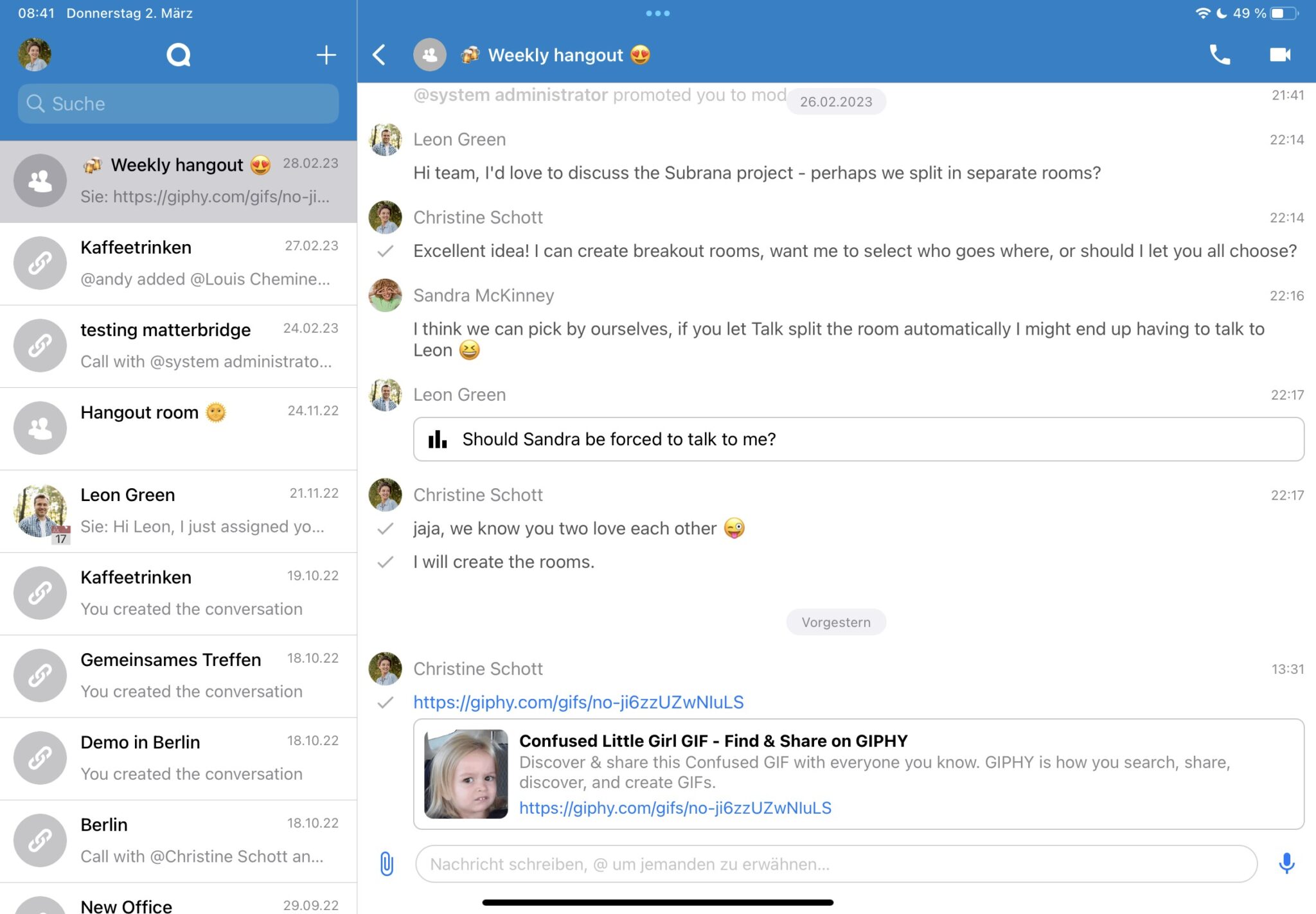Nextcloud Talk in Hub 4 - next level video chat - Nextcloud