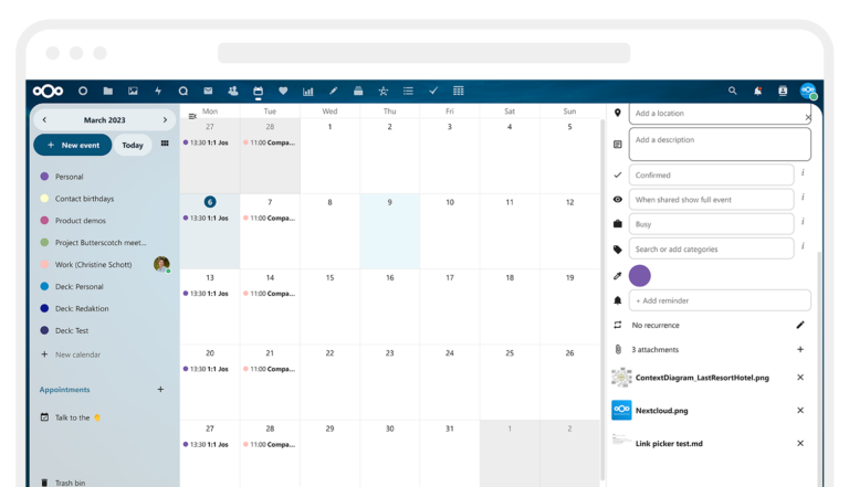 Nextcloud Hub - Content collaboration platform