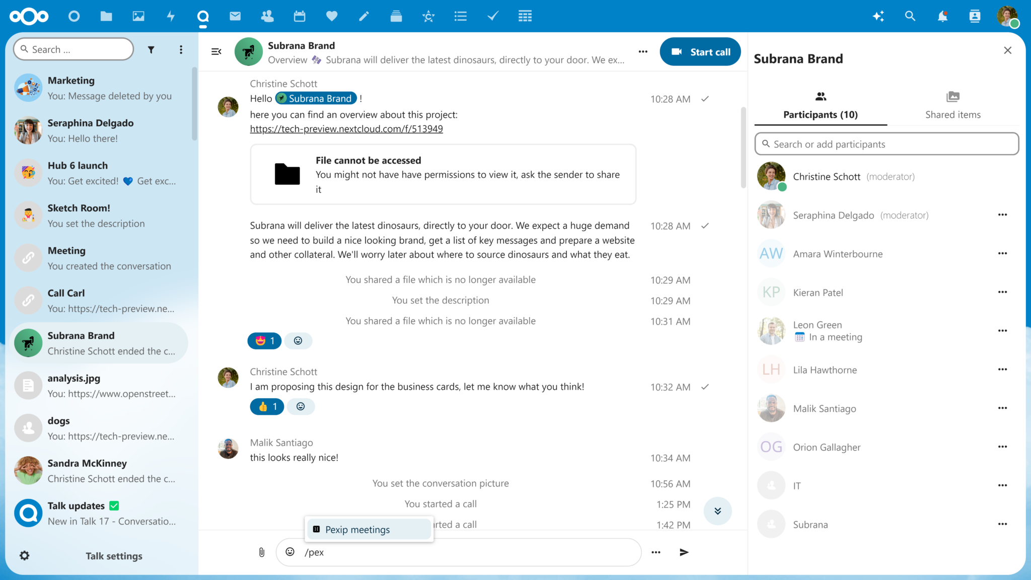 La collaboration en ligne devient plus facile avec Pexip et Nextcloud ...